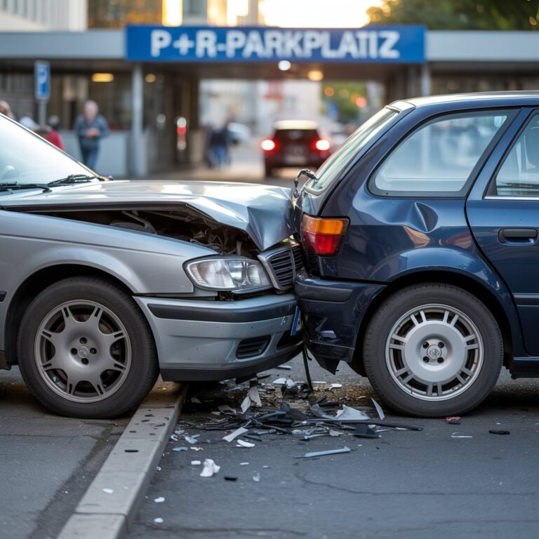 Unfall Auf Parkplatz Wer Hat Schuld